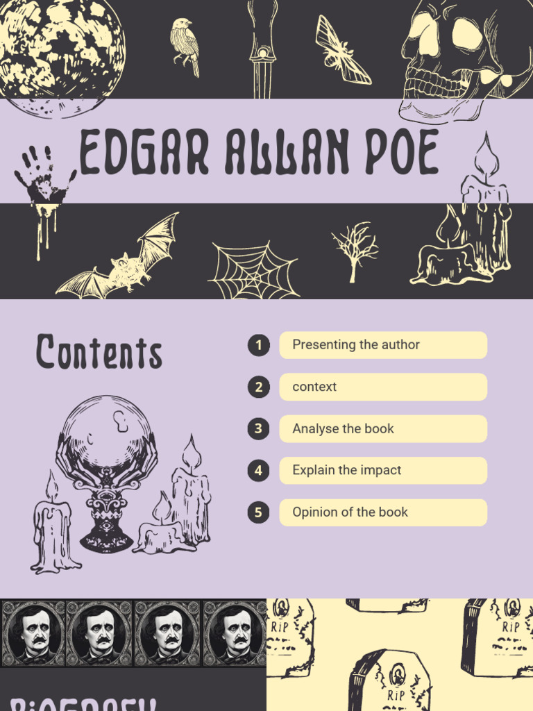 Gothic Genre Educational Presentation in Dark Illustrative Style | PDF ...