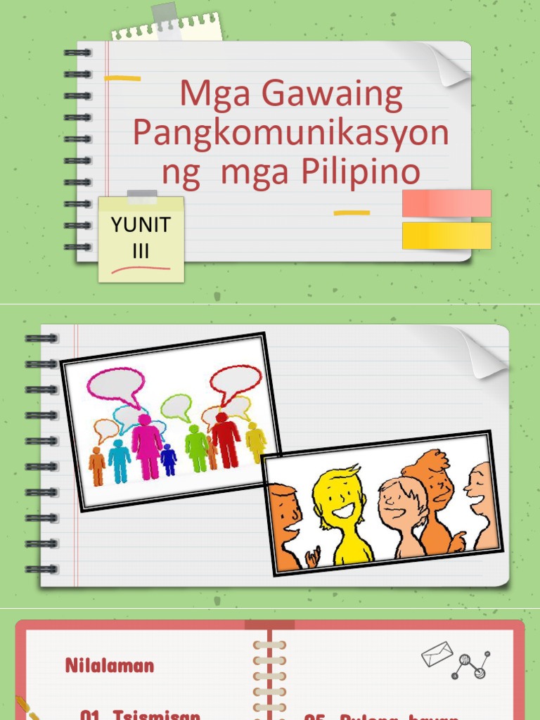 Yunit 3 Aralin 2 | PDF