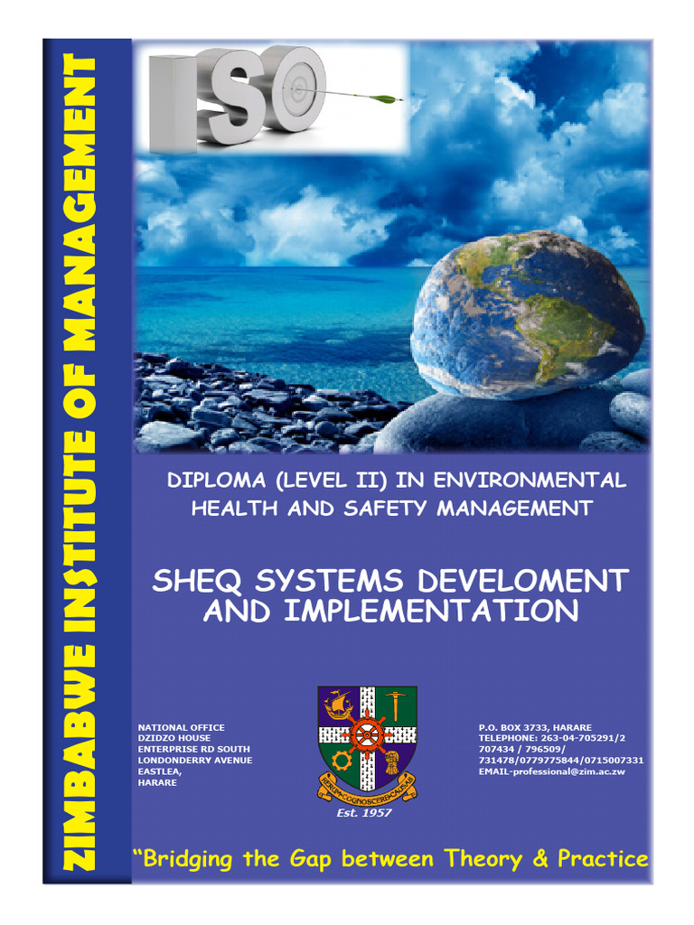 Sheq Systems Development and Implementation | PDF | Occupational Safety And Health | Business
