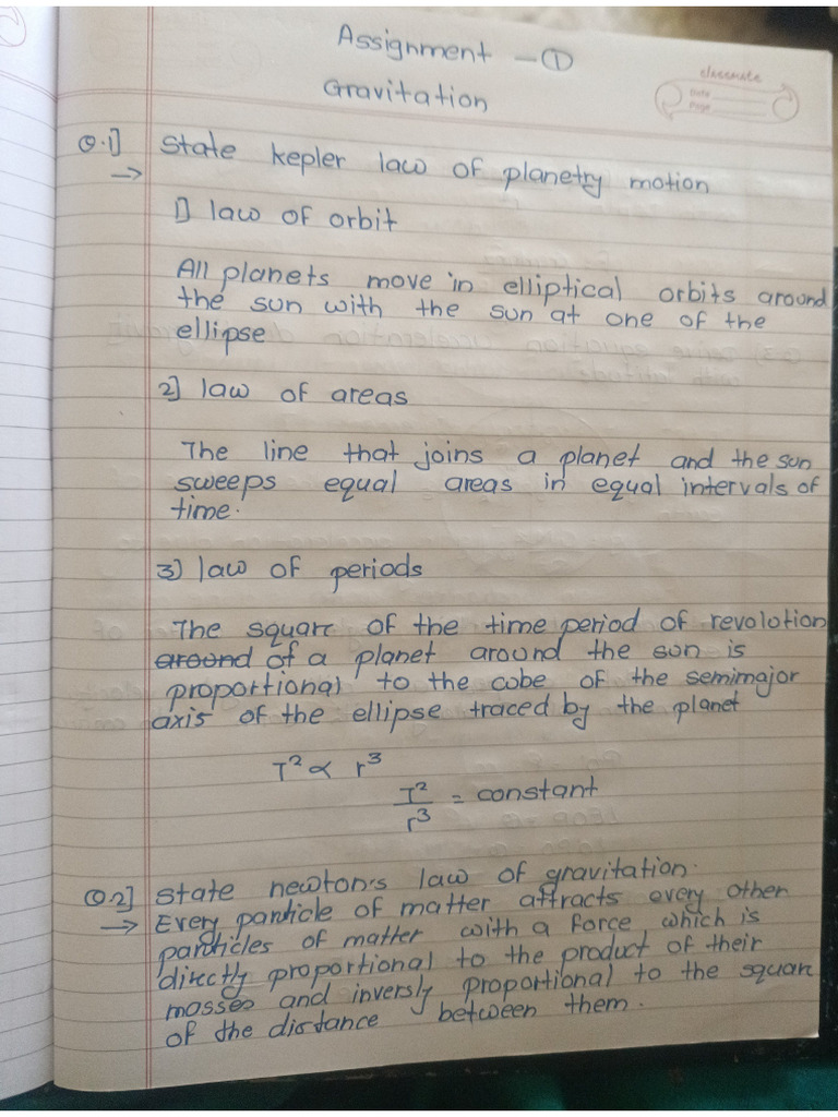 Physics Assignment | PDF