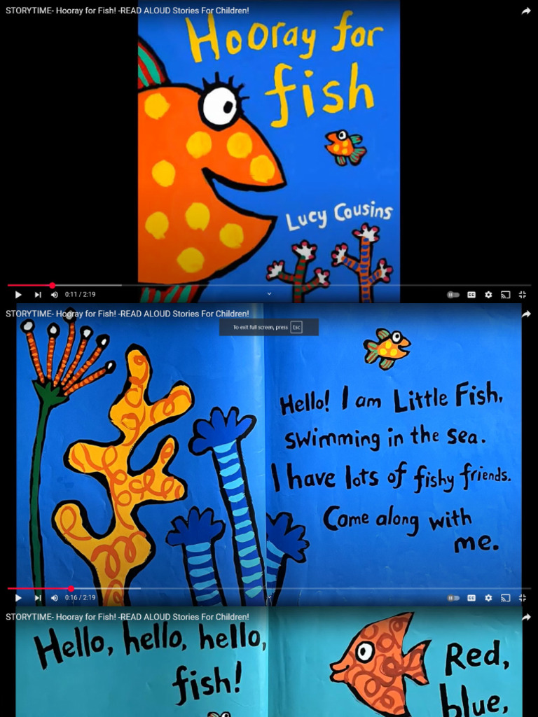 Hooray For Fish - Lucy Cousins | PDF