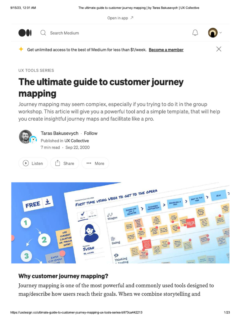 User Journey Mapping | PDF