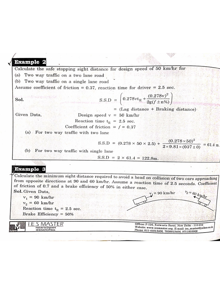 Transportation Math SSD, Osd Etc Tes | PDF