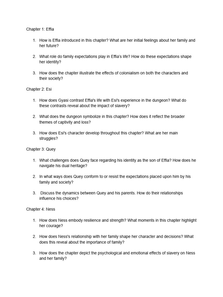 Homegoing Review Book PDF | PDF | Social Psychology | Psychology