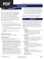 Connotation & Dennotation Worksheets | PDF | Connotation | Psychology