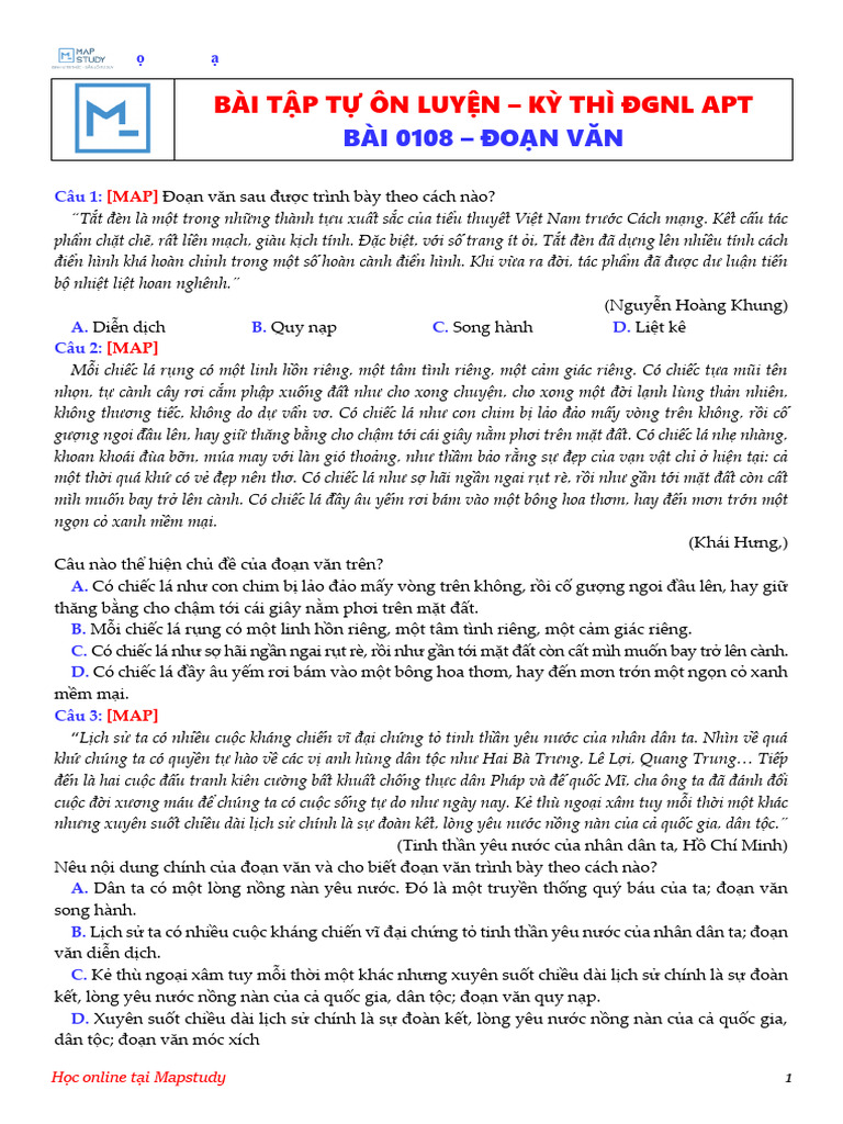 Tai Lieu - Bai 8 - Bai Tap Ve Nha 1720408769536 | PDF