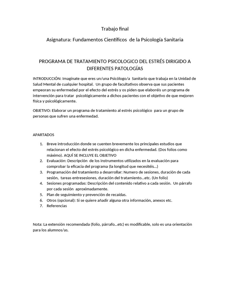 Control Del Estres | PDF