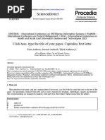 Elsevier SSRN - Word Template | PDF | Microsoft Word | Note (Typography)
