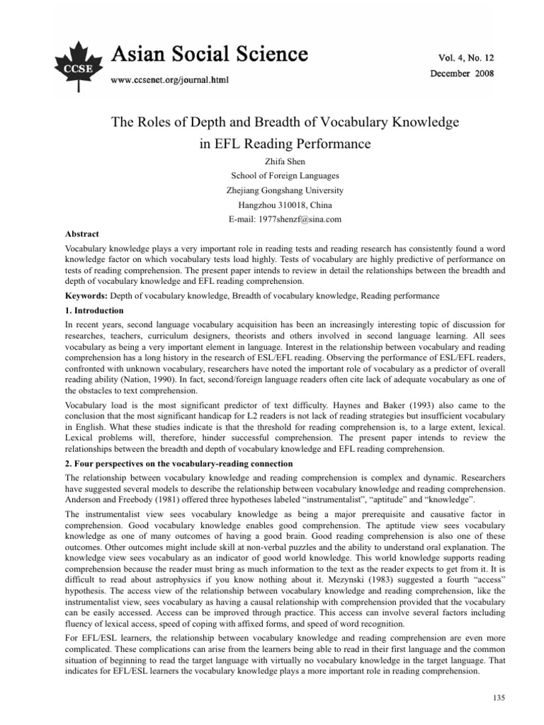 773-2325-1-PB - 4the Roles of Depth and Breadth of Vocabulary Knowledge ...