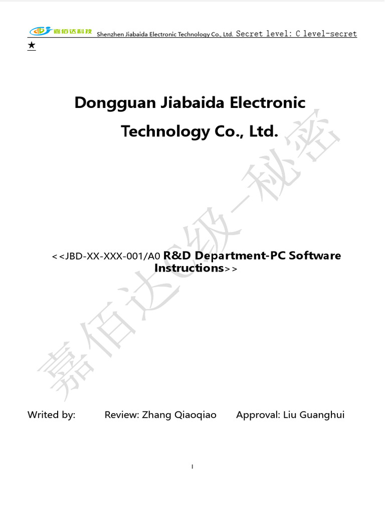 JBD BMS Tools Instructions | PDF | Parameter (Computer Programming) | Device Driver