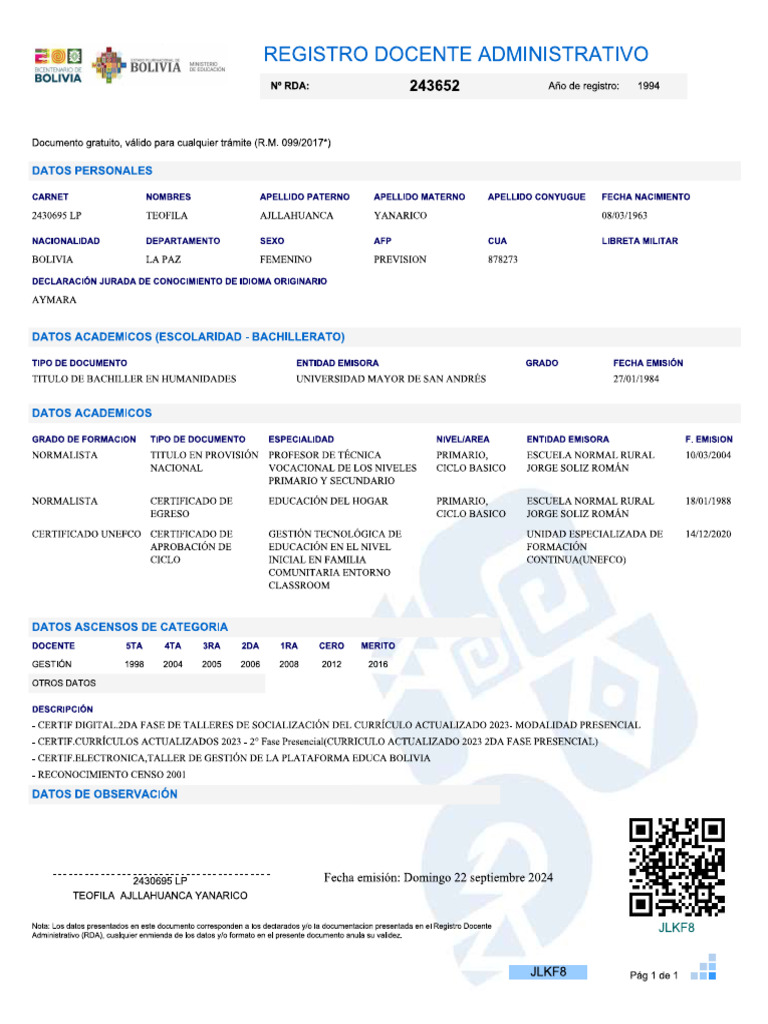 Rda Actualizado | PDF
