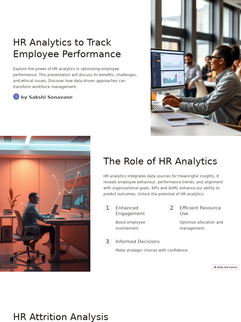 HR Analytics for Employee Performance | PDF | Analytics | Machine Learning