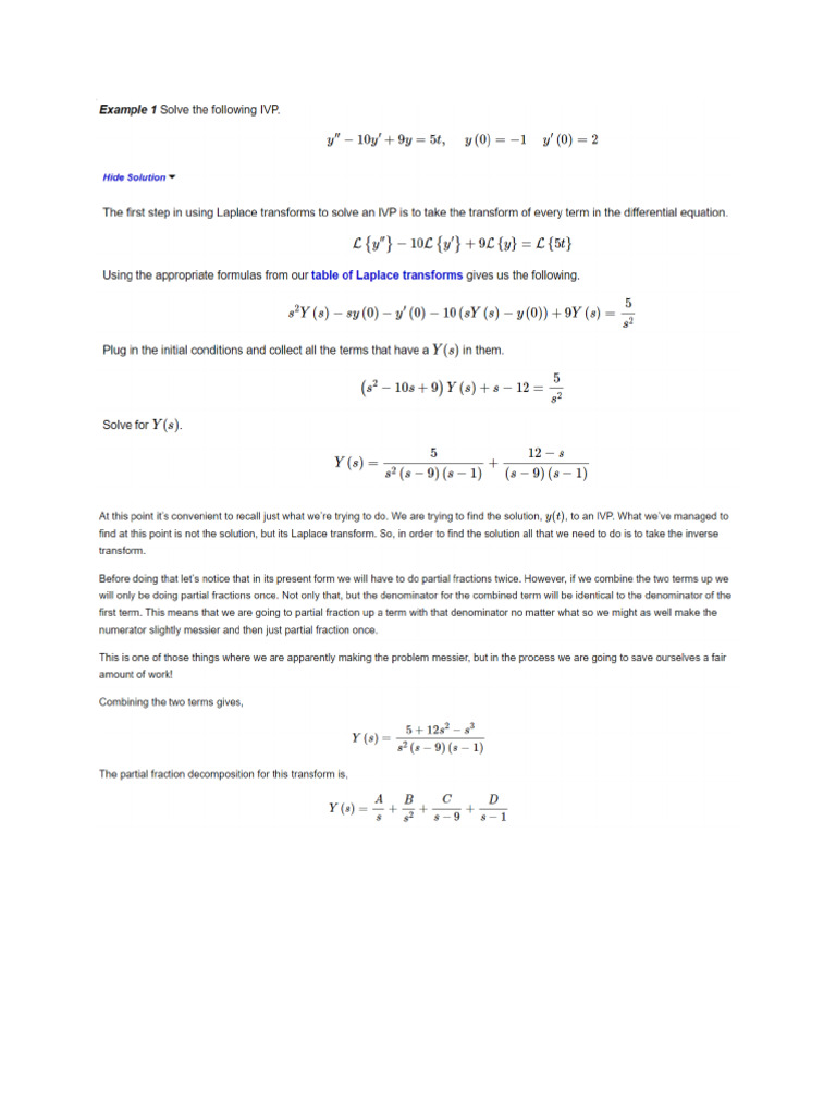 differential equation QUIZ | PDF