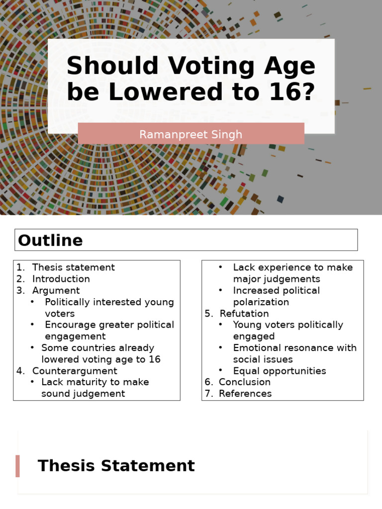 Should Voting Age Be Lowered to 16? | PDF | Voting | Democracy