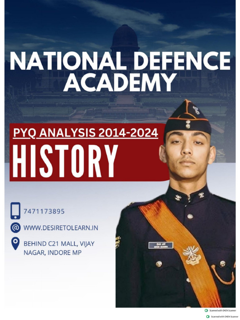 NDA_HISTORY_LAST 10 YEARS PYQs | PDF
