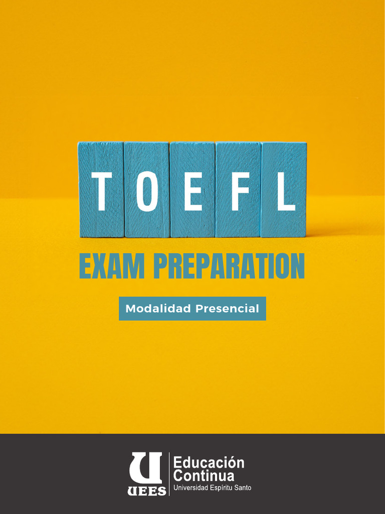 Toefl Exam Preparation 2 | PDF | Sistema internacional de pruebas de ...