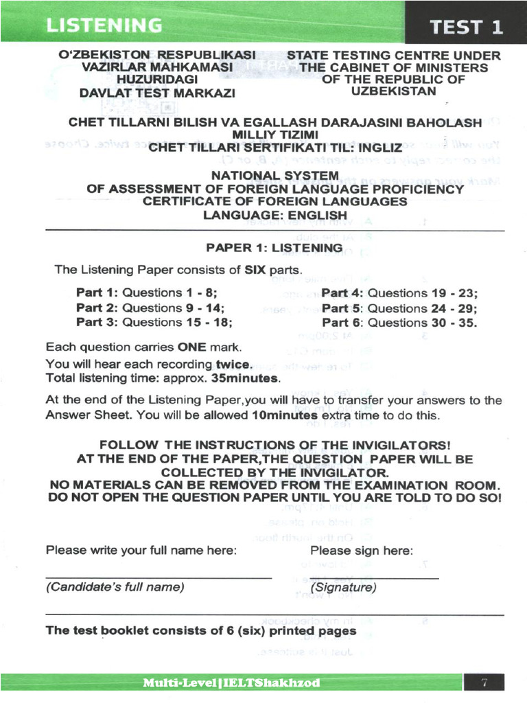Multi Level T1 | PDF