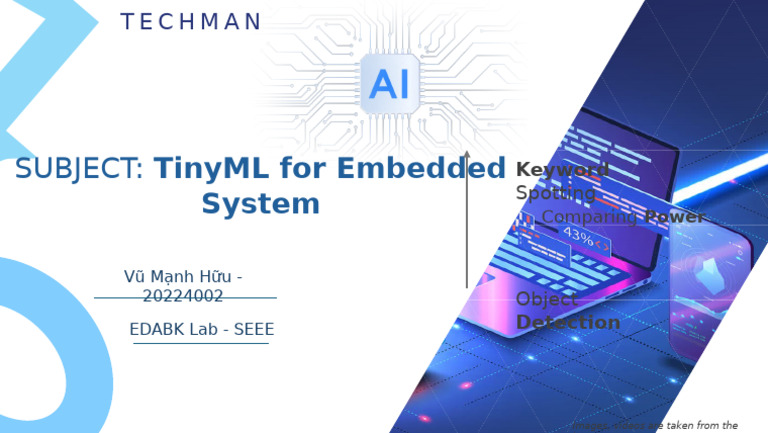 TechMan TinyML 224002 | PDF