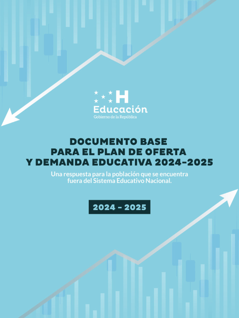Plan de Oferta y Demanda Educativa Del 2024-2025 02 | PDF | Inclusión ...