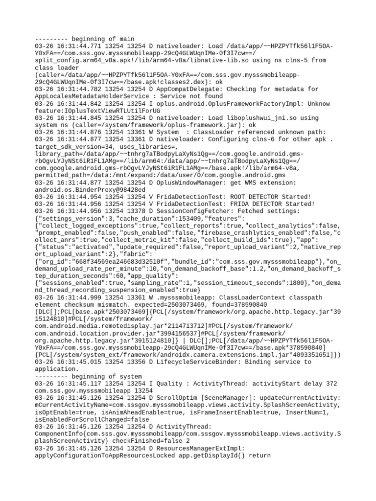 Sss Log 03 26 2025 16 31 44 | PDF | Computing | Operating System Families