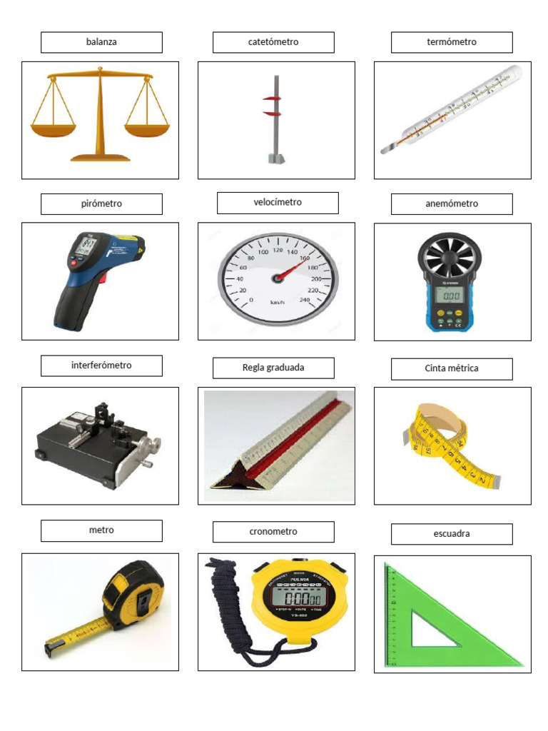 instrumentos de medicion 2 | PDF | Medición | Herramientas