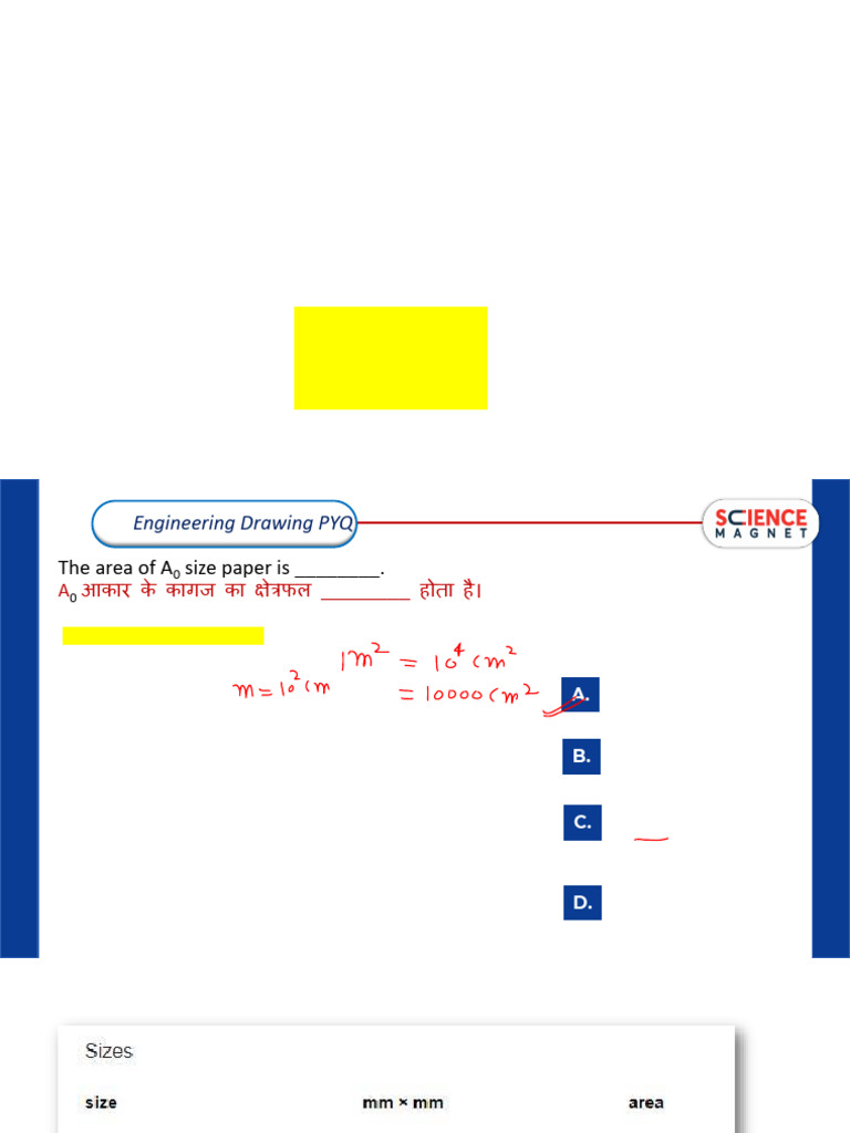 271) (Engineering Drawing) Engineering Drawing Pyq | PDF | Length ...