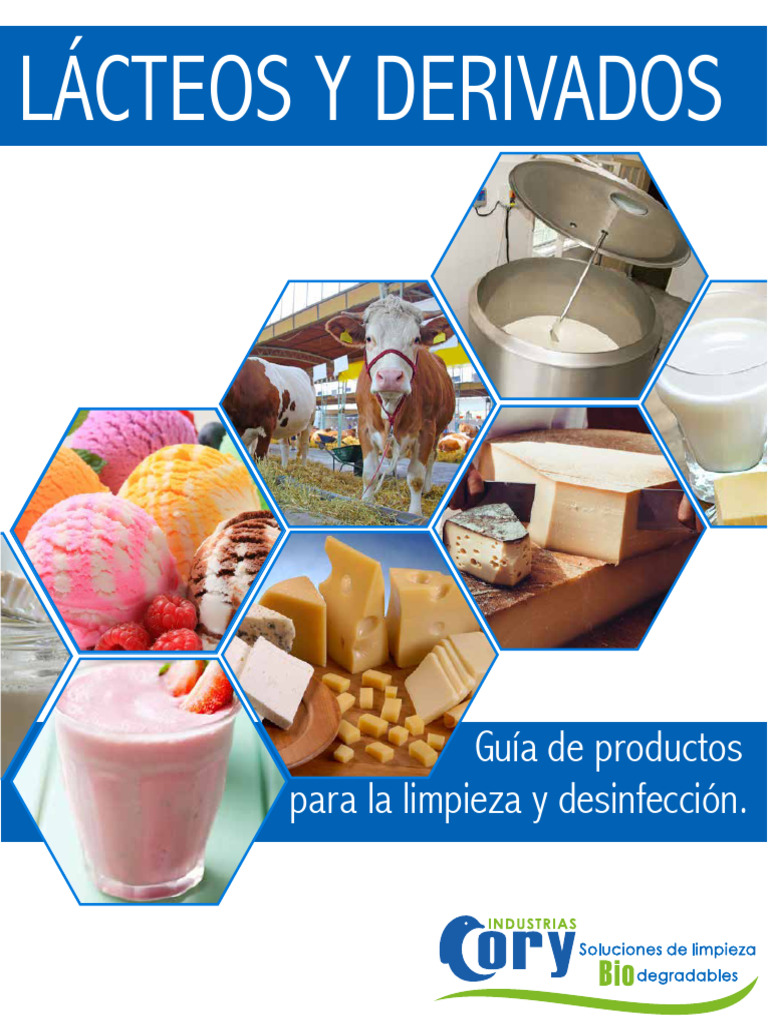 Limpieza y Desinfección en Lácteos | PDF | Productos lácteos | Detergente
