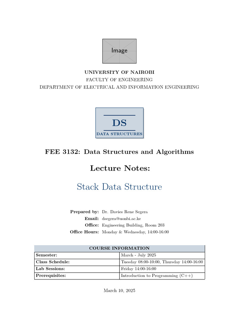Data Structures and Algorithms | PDF | Computer Programming | Computer Science