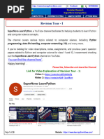 Chapter 1 - Python Revision Tour - Solutions of Computer Science With Python by Sumita Arora For ...