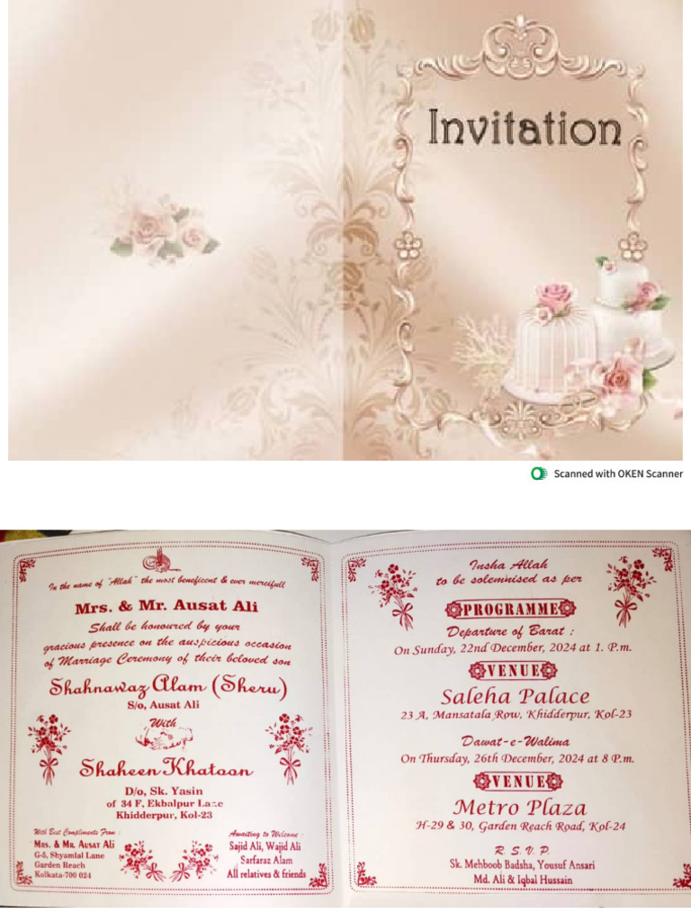 Invitation card(3) | PDF