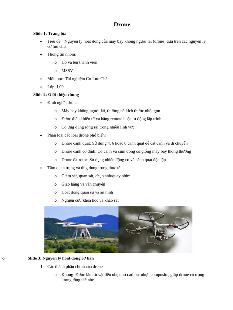 DRONE | PDF