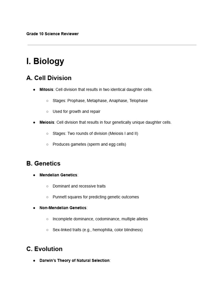 Grade 10 Science Study Guide | PDF | Chemical Bond | Force