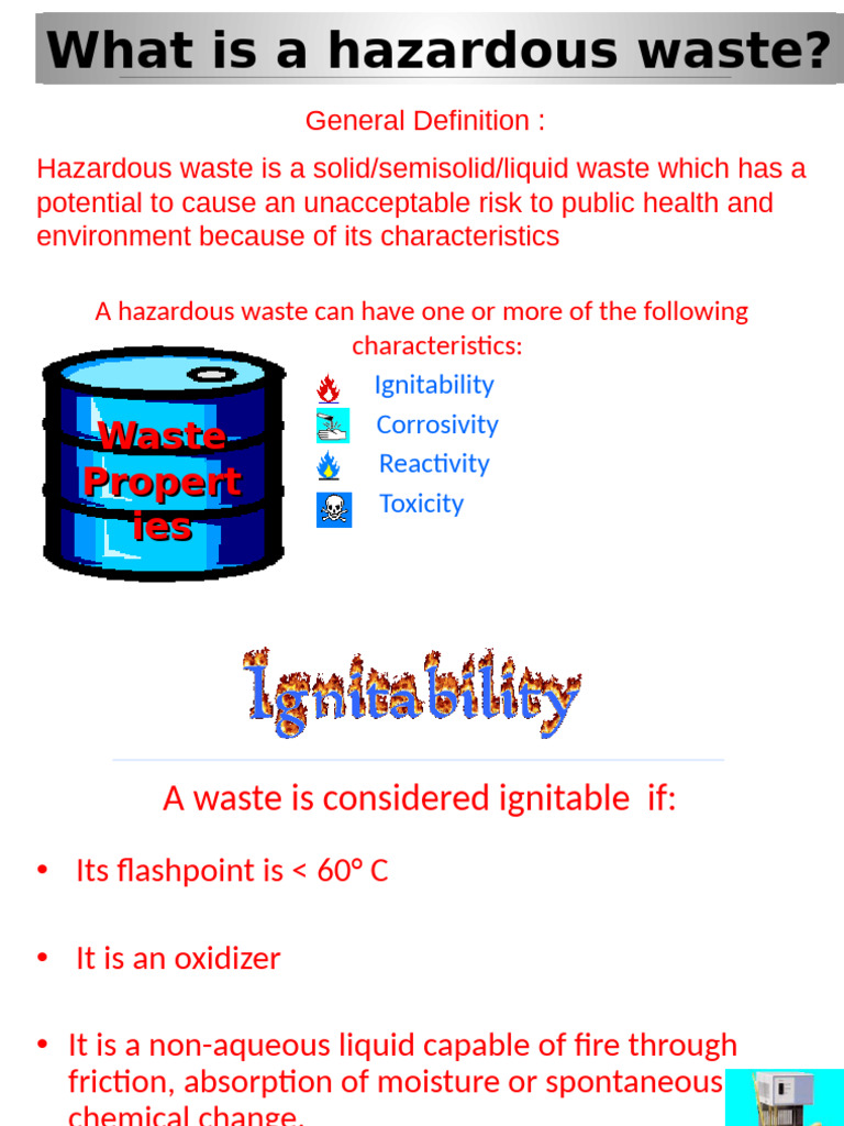 What Is A Hazardous Waste | PDF