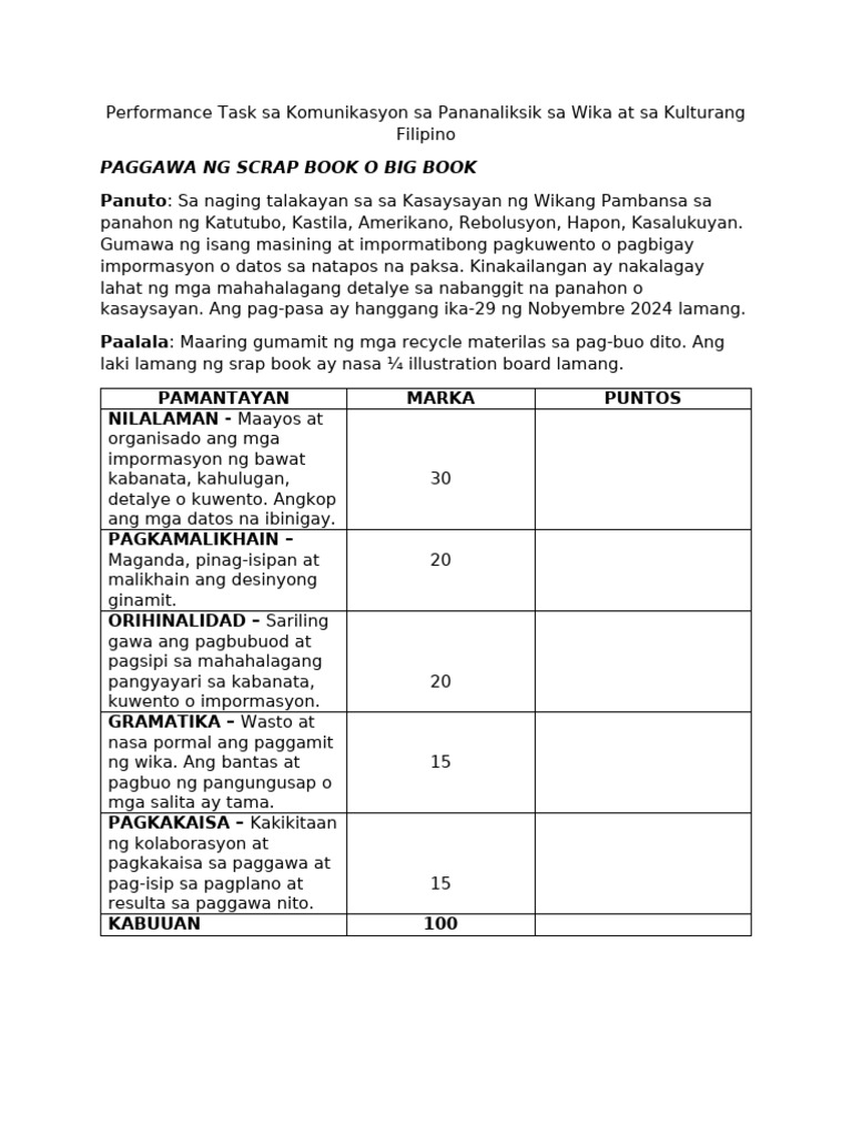 ScrapBook Ptask | PDF