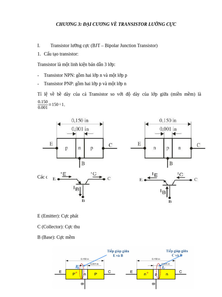 Chương 3 - Transistor | PDF