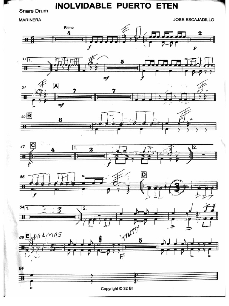 Banda Show Expresion Musical - Inolvidable Puerto de Eten | PDF