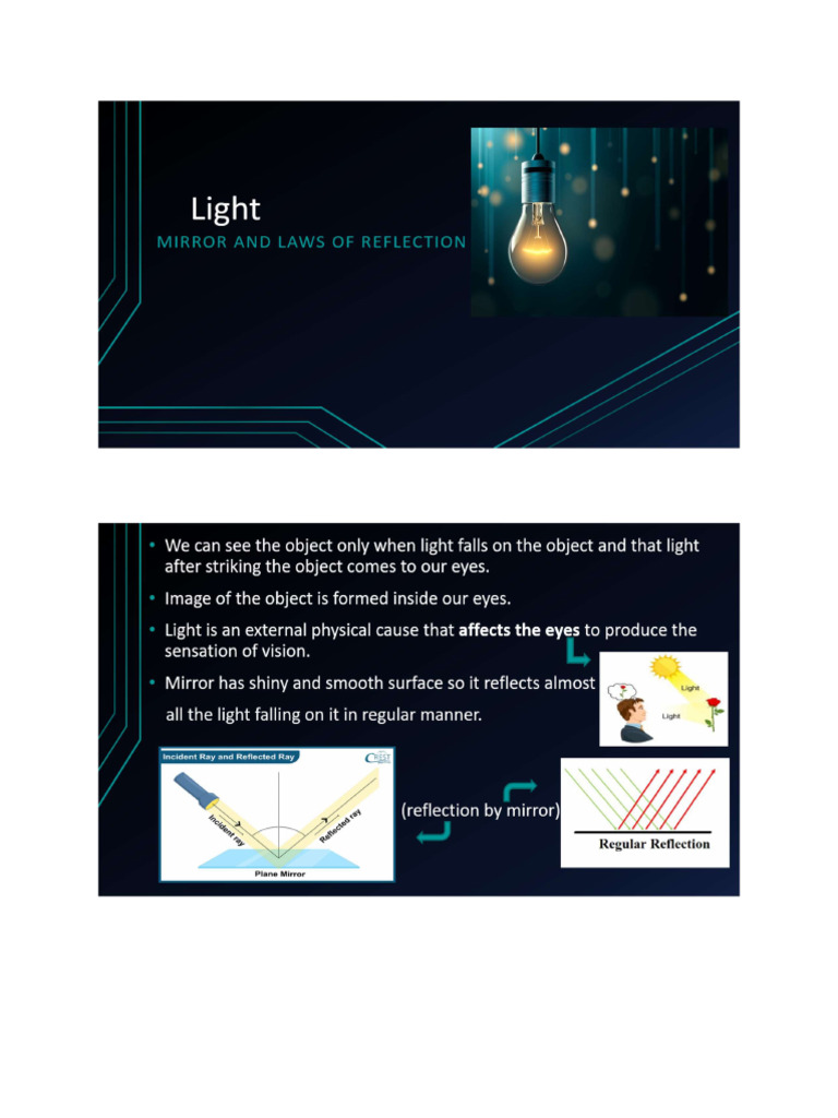 ch.16 Light Class 8 | PDF