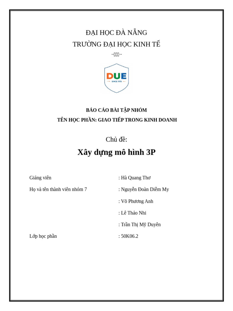 Mohinh3P-nhom7 | PDF