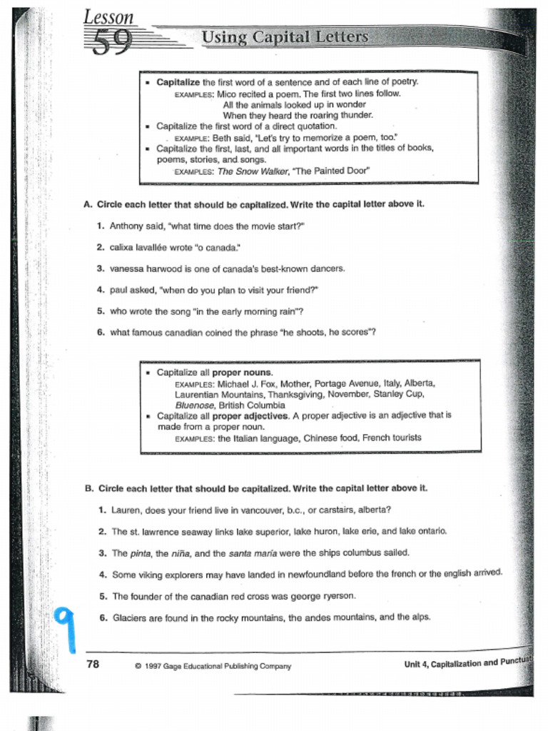 Grade 7 Grammar | PDF
