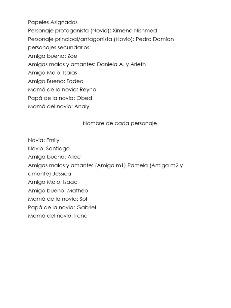 Guion - 2 | PDF | Sicología