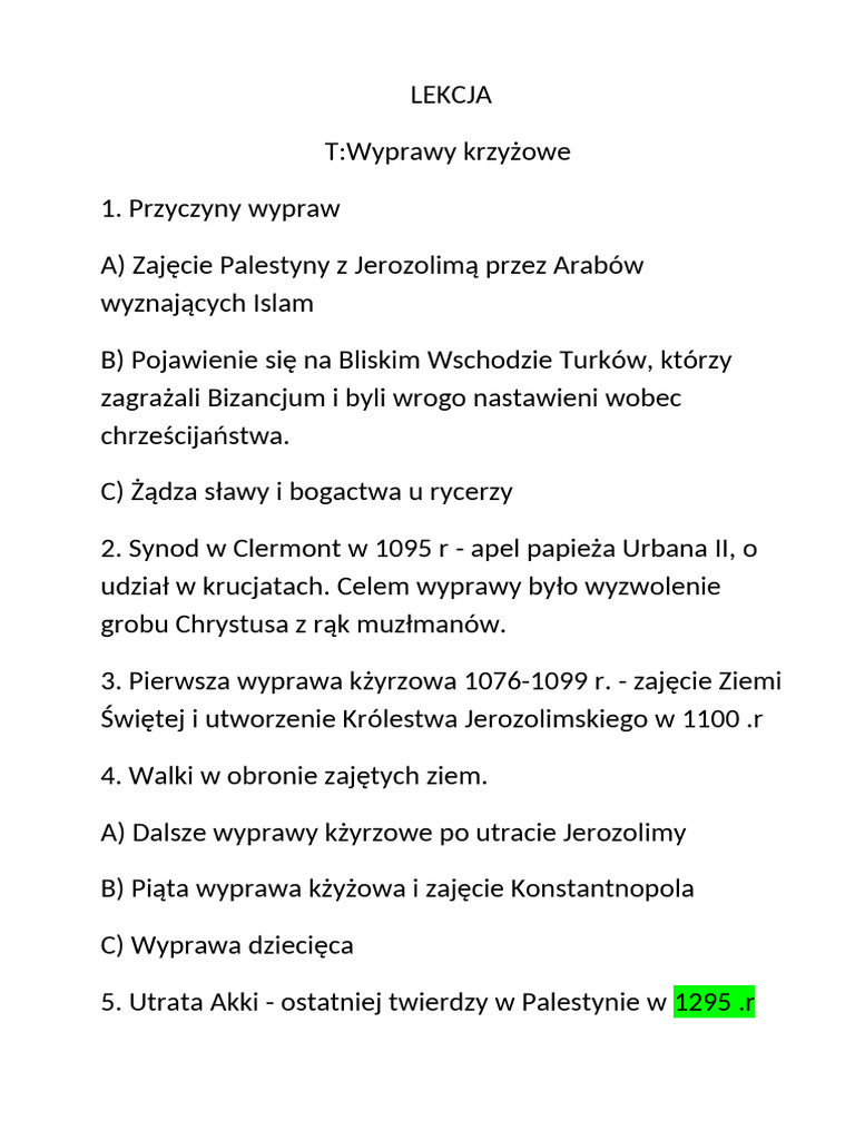 Lekcja Wyzwolenie Grobu | PDF