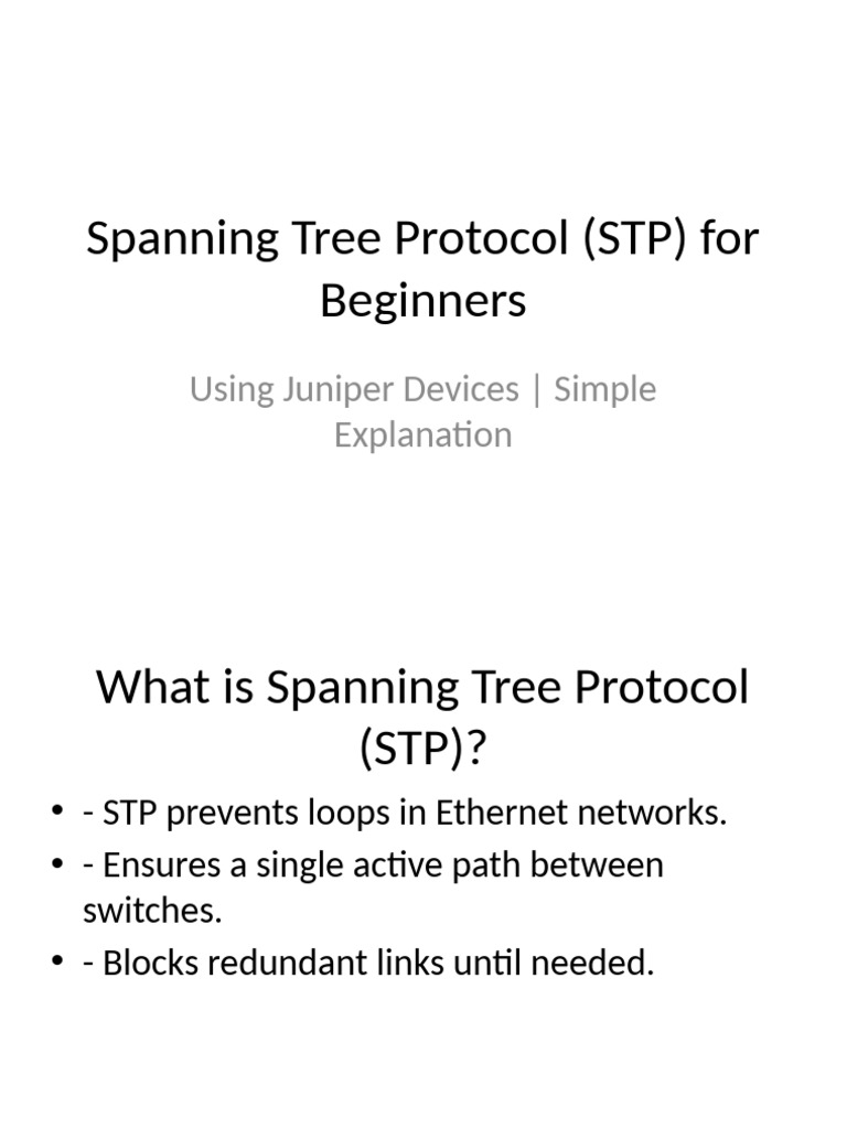 STP For Beginners | PDF