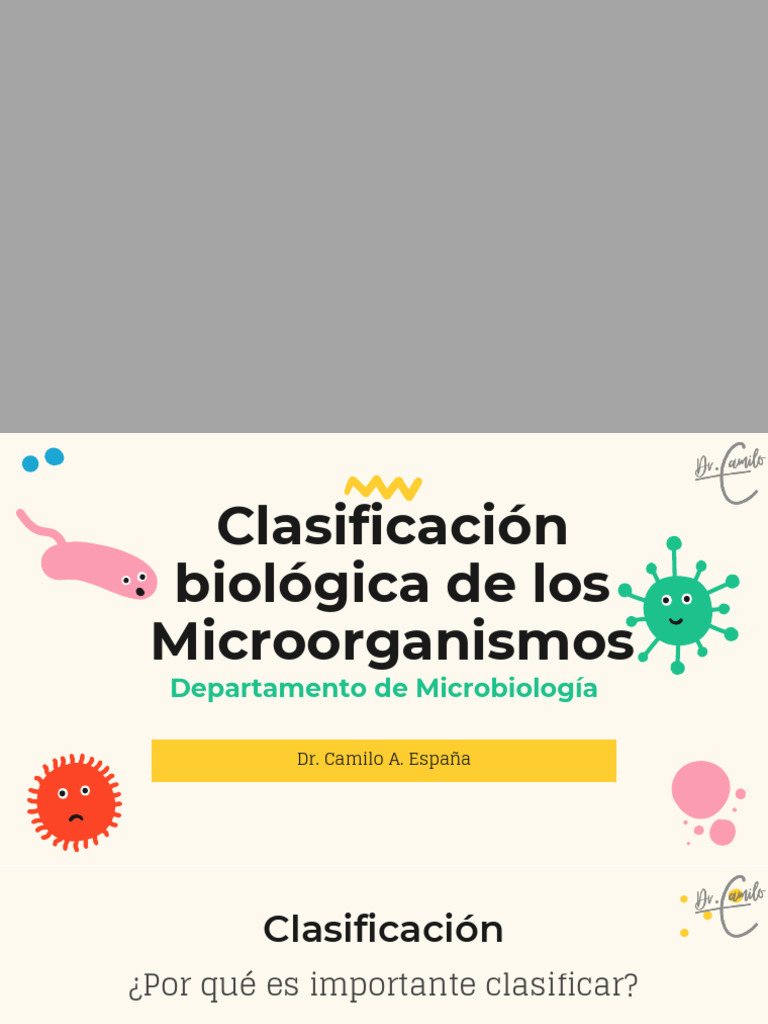 Clasificación Biológica 2022-2023 | PDF | Taxonomía (biología) | Organismos
