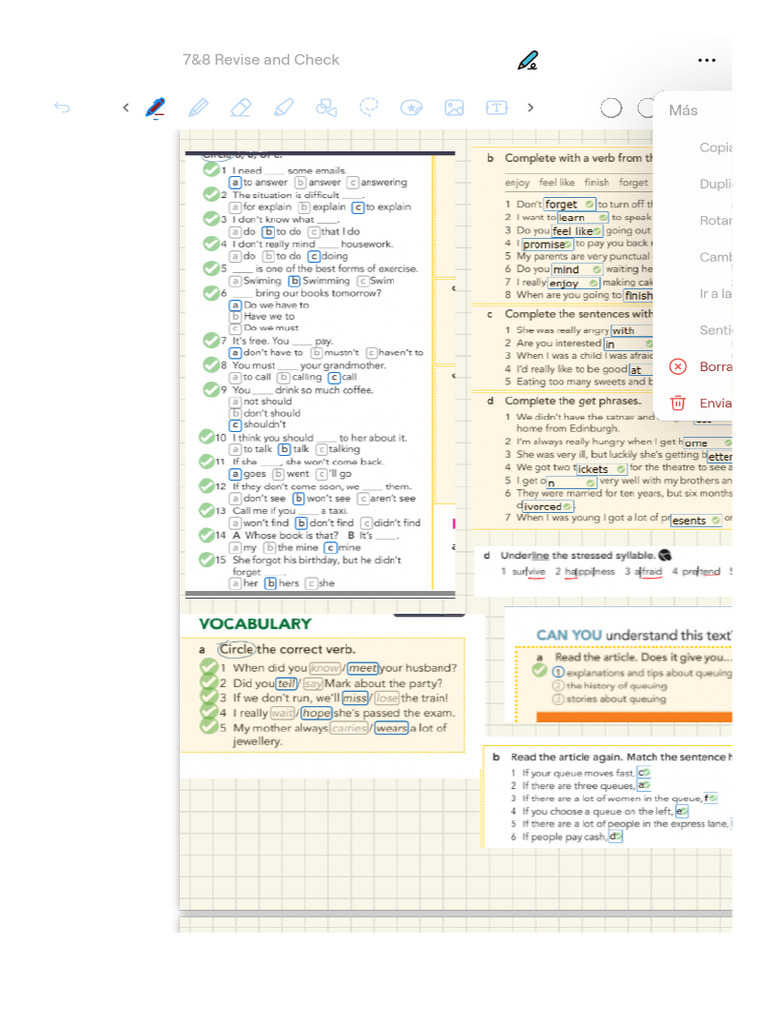 7&8 Revise and Check | PDF