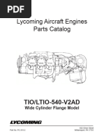 Motor Lycoming IO 540 AC | PDF | Engines | Cylinder (Engine)