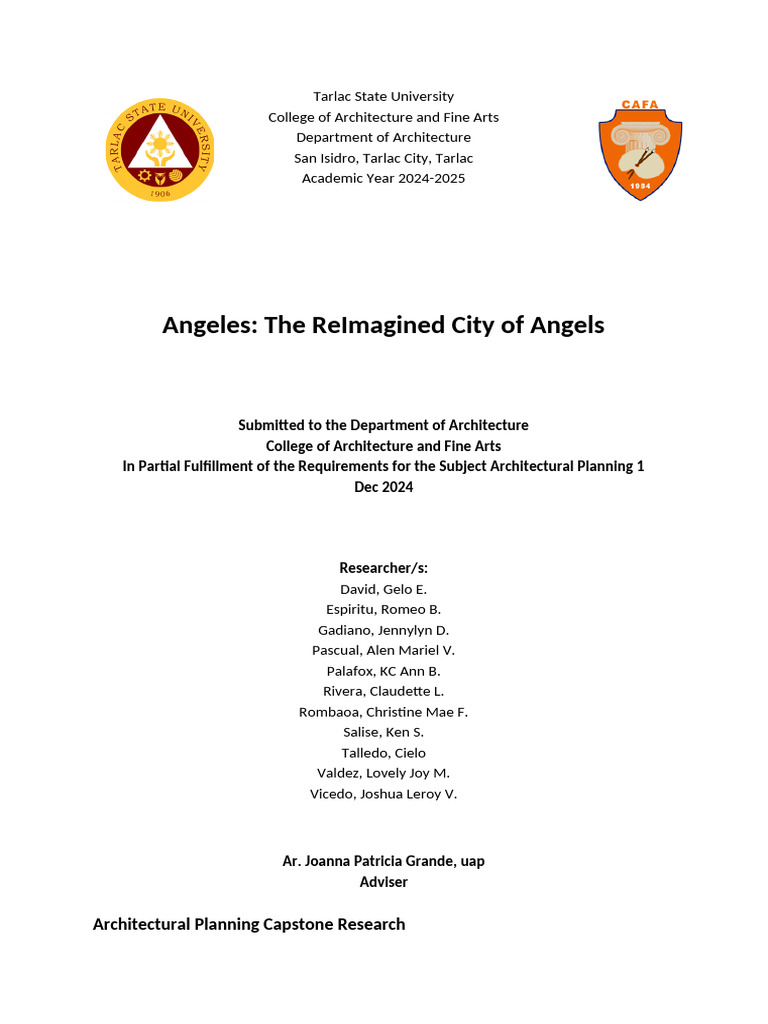 AP Chapter 1 & 2 Angeles City (Initial) | PDF | Zoning