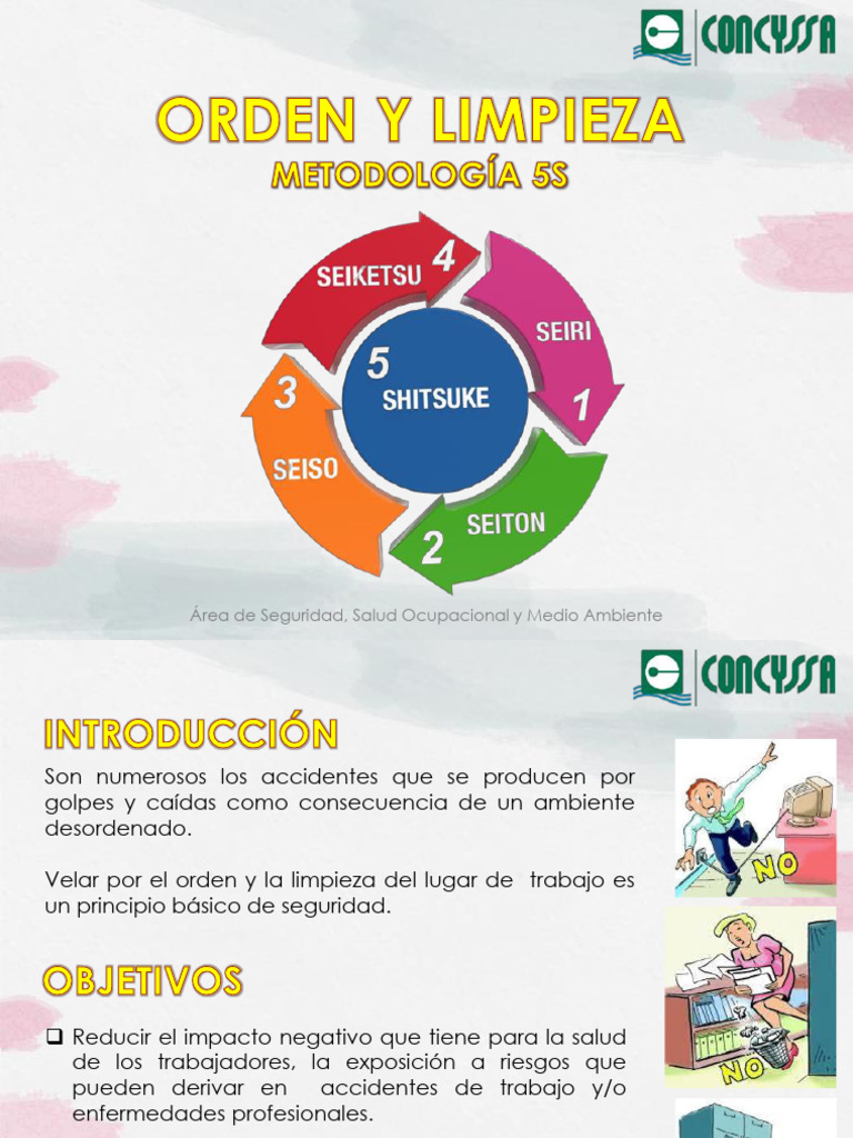 Orden y Limpieza, Metodologia de Las 5S | PDF