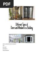 Doors and Windows Standard Sizes | PDF | Window | Door