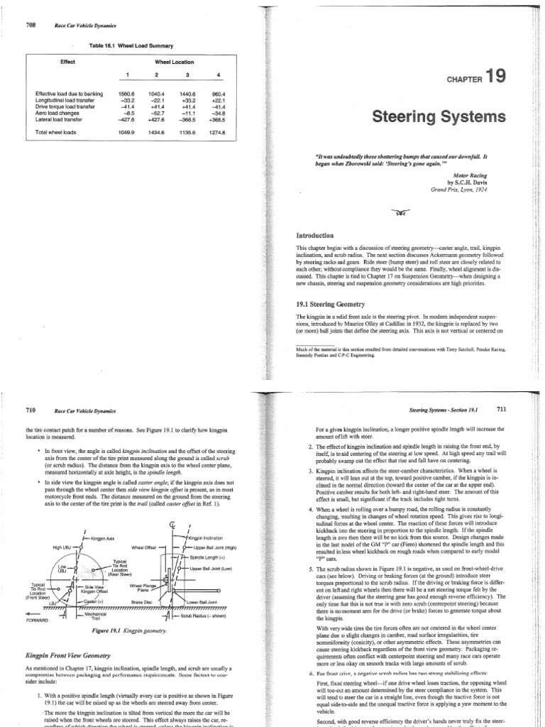 Steering System | PDF