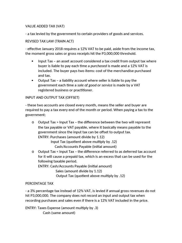 Integ Acctg Vat & Special Journals | PDF | Taxes | Value Added Tax